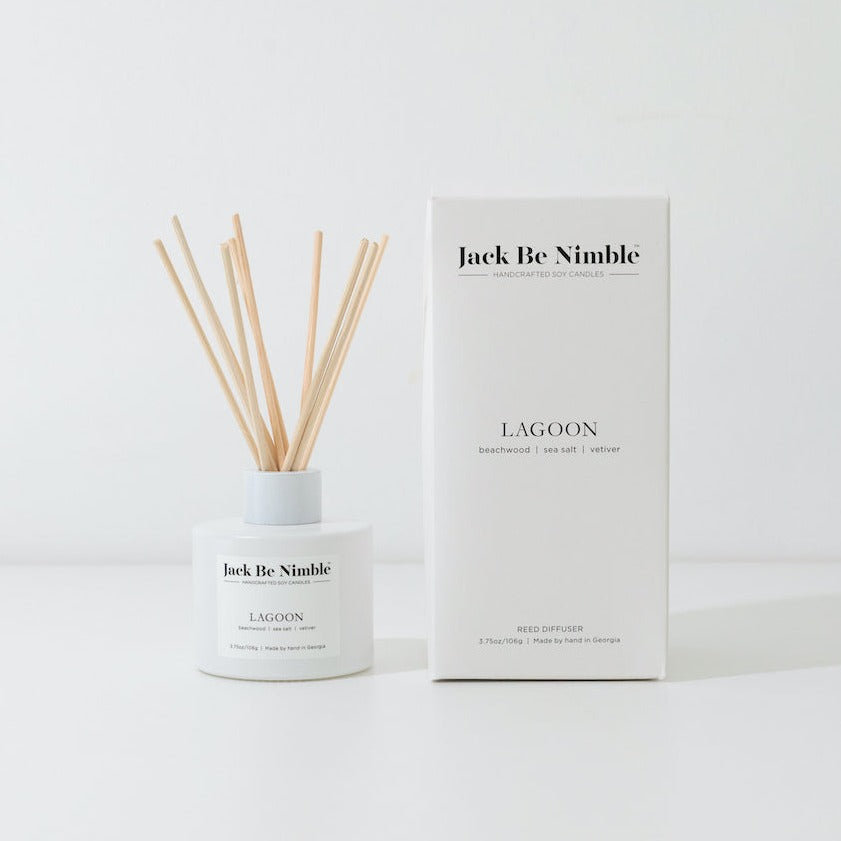 Lagoon Reed Diffuser – Jack Be Nimble Candles
